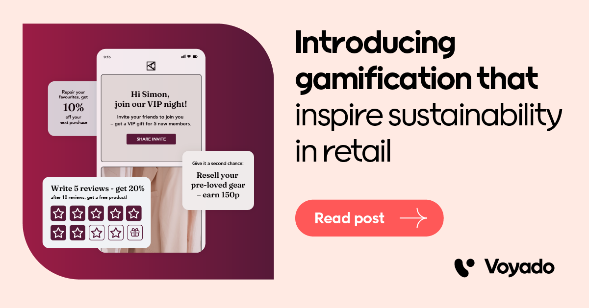 Voyado introduces gamification features that drive sustainable behaviors - Voyado
